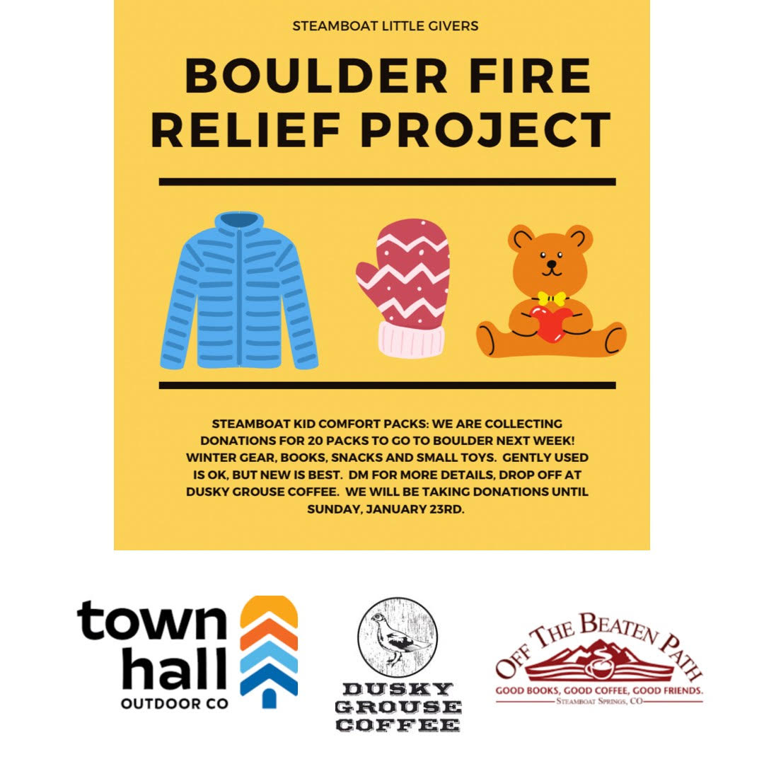 Steamboat Community Comes Together to Help Marshall Fire Victims – Town ...